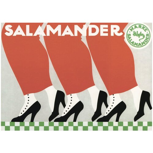 Постер / Плакат / Картина Обувь Salamander 60х90 см в подарочном тубусе