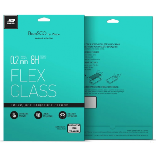 Защитное стекло Borasco Hybrid Glass для Lenovo Tab M10 TB-X605L