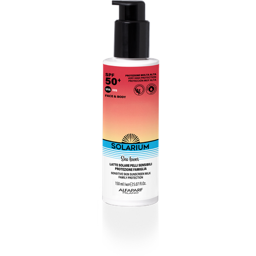 SOLARIUM SEA LOVER Солнцезащитное молочко для чувствительной кожи лица и тела SPF 50+