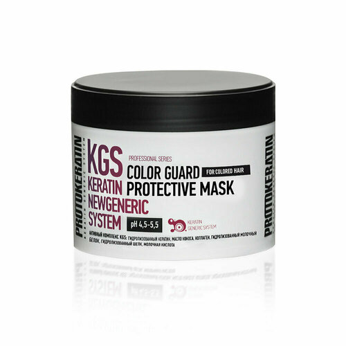 PROTOKERATIN маска-глосс для интенсивной защиты цвета окрашенных волос, 250мл, арт. ПК1204
