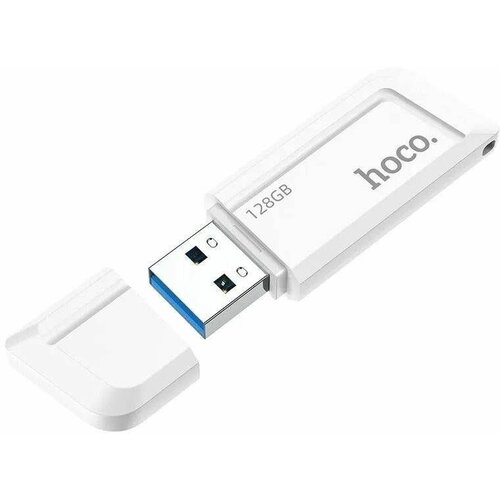 USB-флешка Hoco UD11 Wisdom, 128GB, цвет белый, 1 шт