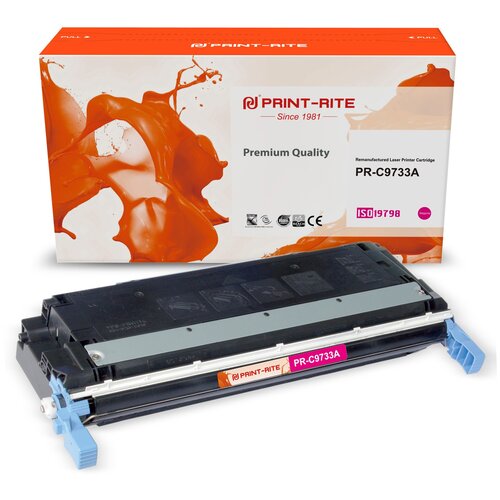PRINT-RITE Картридж лазерный Print-Rite TRH217MPU1J PR-C9733A C9733A пурпурный (13000стр.) для HP CLJ 5500/5550