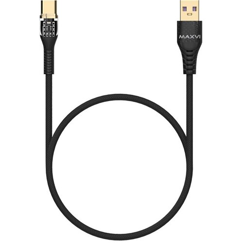 Кабель Maxvi MCw-61T USB-Type-C черный