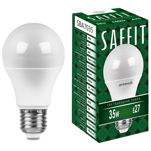 Лампа светодиодная LED 35вт Е27 дневной | код 55199 | FERON (1 шт.)