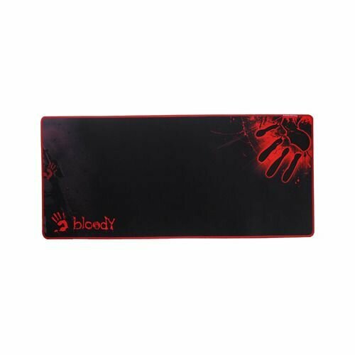 Коврик для мыши A4TECH Bloody B-087S (XL) черный/рисунок, ткань, 750х300х2мм