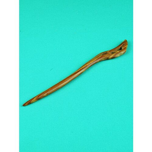 Китайская палочка, шпилька для волос. Из дерева, сандаловая 17 см.
