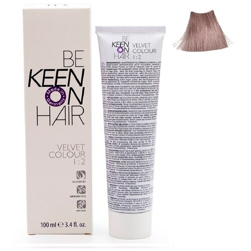 KEEN Be Keen on Hair краска для волос без аммиака Velvet Color, 9.11, 100 мл