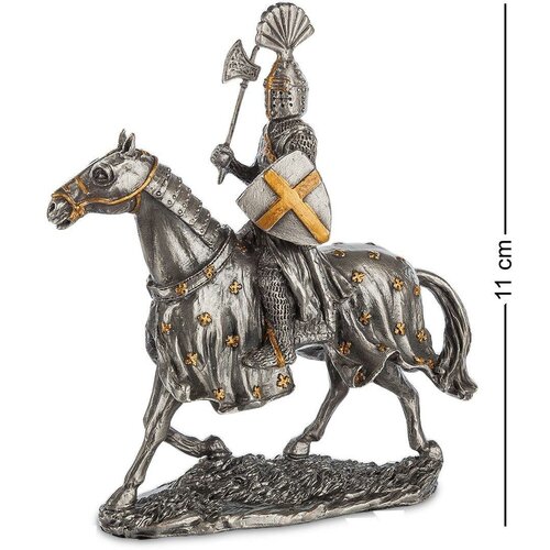 Статуэтка Воин с топором на коне