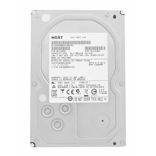 Жесткий диск Hitachi HUA723020ALA640 2Tb SATAIII 3,5" HDD