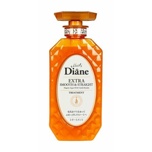 Moist Diane Extra Smooth Straightорганическое аргановое масло для кератинового лечения кутикулы
