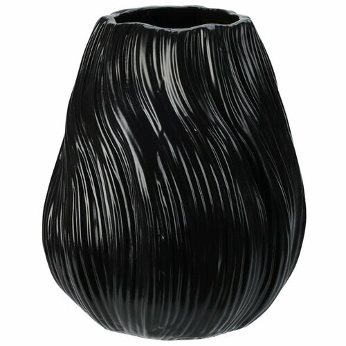 Koopman Керамическая ваза Flourish 19 см черная APF646670