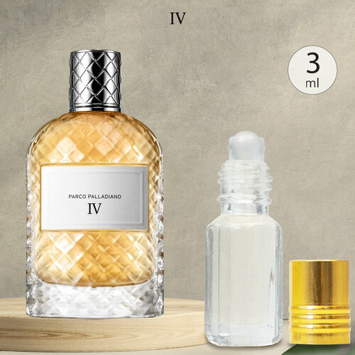 Gratus Parfum IV духи женские масляные 3 мл (масло) + подарок