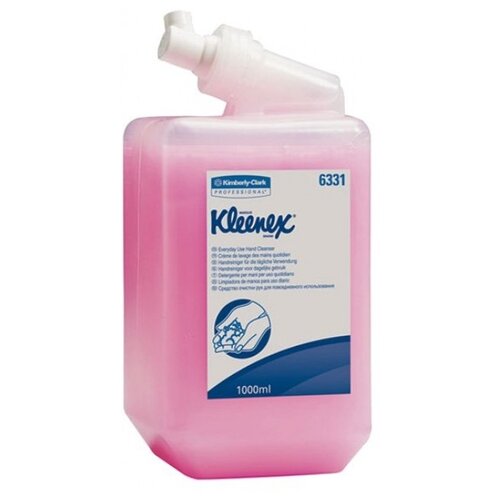 Kimberly-Clark Professional Жидкое мыло в картридже Kleenex Everyday Use розовое, 1 л