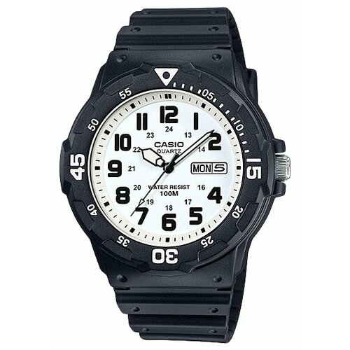 Наручные часы CASIO Collection 974, черный, белый