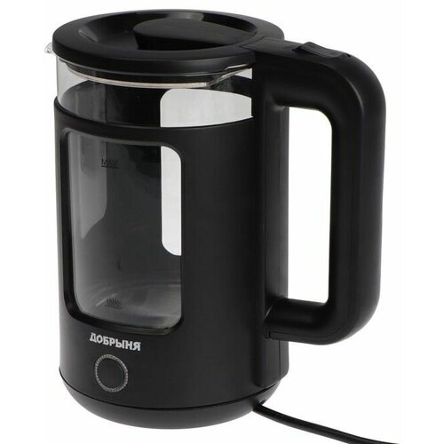 Электрический чайник Добрыня DO-1259B, черный
