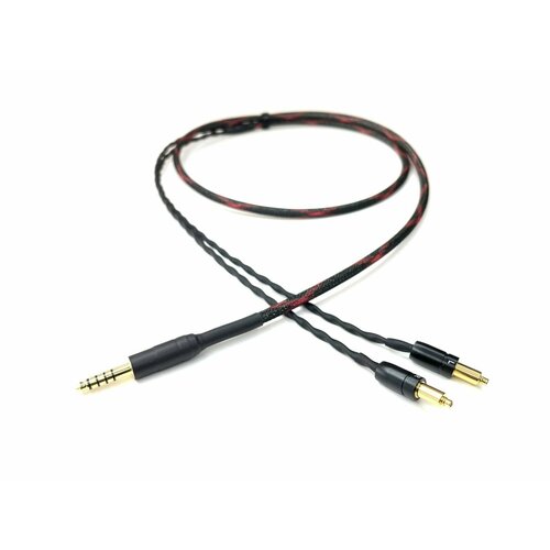 Кабель балансный авторский 1,2м для SHURE SRH1840 1540 1440 с Jack 4,4mm Pentacon