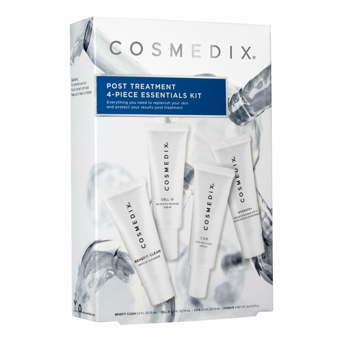 COSMEDIX Подарочный набор для женщин косметика для восстановления кожи лица после пилинга / Post Treatment Kit (4 products)