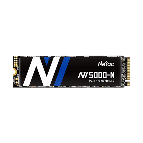 Ssd накопитель Netac SSD NV5000-N 2TB PCIe 4 x4 M.2 2280 NVMe 3D NAND, R/W up to 4800/4400MB/s, TBW 1280TB, without heat sink (NT01NV5000N-2T0-E4X)