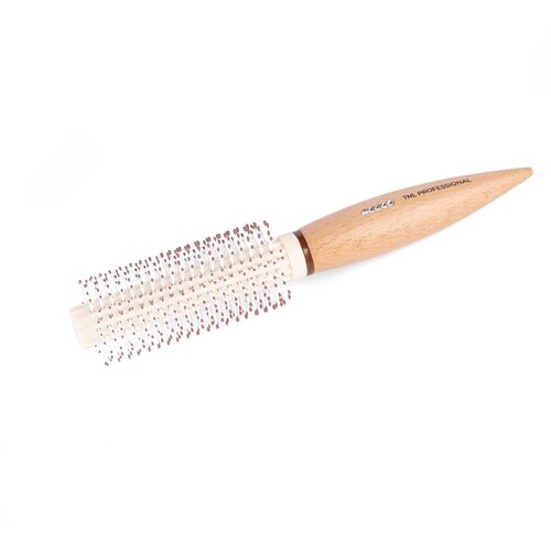 TNL PURE TOUCH расческа-брашинг для волос короткой И средней длины, деревянная ручка, 20ММ