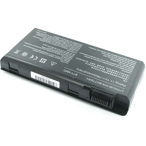 Аккумулятор для ноутбука MSI GT60, GT70 (BTY-M6D) 11.1V 7800mAh
