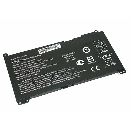 Аккумулятор для ноутбука HP HSTNN-Q03C 3500 mah 11.4V