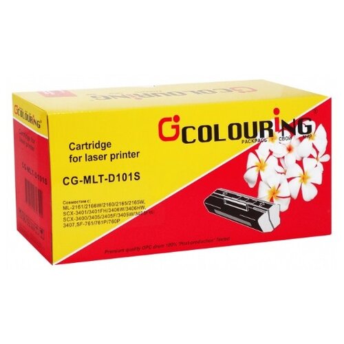 Картридж Colouring CG-MLT-D101S, 1500 стр, черный