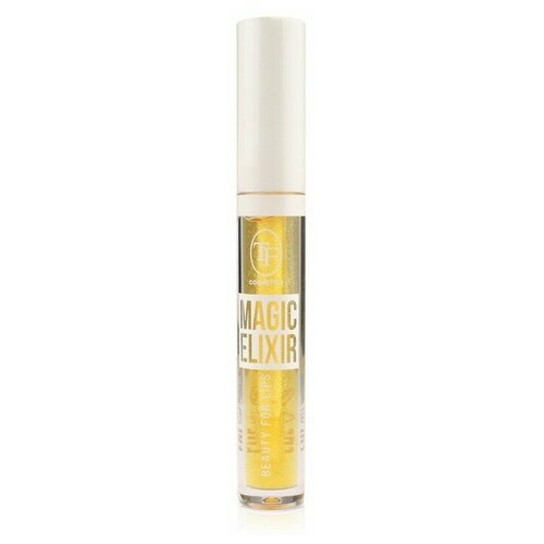 Масло для губ TF Cosmetics MAGIC ELIXIR т.182 Прозрачный с золотым шиммером 4,5 мл