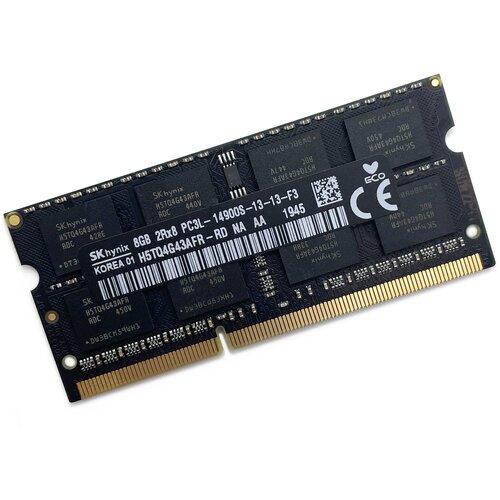 Оперативная память DDR3L 8Gb 1866 Mhz SK Hynix PC3L-14900S So-Dimm (совместима с Mac, iMac, MacBook)