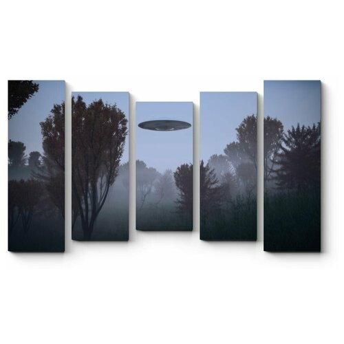 Модульная картина Таинственный туман 190x114