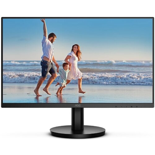 Монитор 23.8 AOC 24B3HM Black (VA, 1920x1080, 75Hz, 4 ms, 178/178, 250 cd/m, 20M:1 (3000:1), +HDMI)