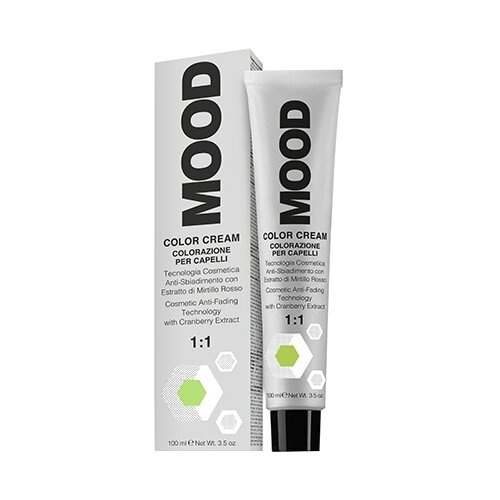 MOOD Color Cream крем-краска для волос, 4.00 интенсивный каштановый, 100 мл