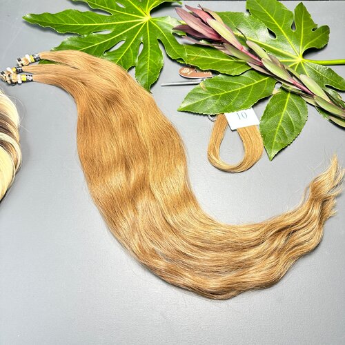 Волосы Belli Capelli славянские люкс на классической капсуле 60-65 см №10 (25 капсул)