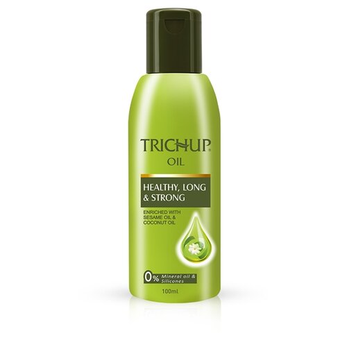 Trichup Масло для роста и укрепления волос Hair Oil Healthy, Long & Strong, 100 г, 100 мл, банка