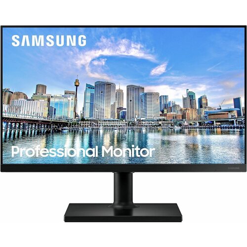 Монитор Samsung 23.8" F24T450FQI черный IPS LED 16:9 HDMI матовая HAS Piv 250cd 178гр/178гр 1920x1080 75Hz DP FHD USB 4кг