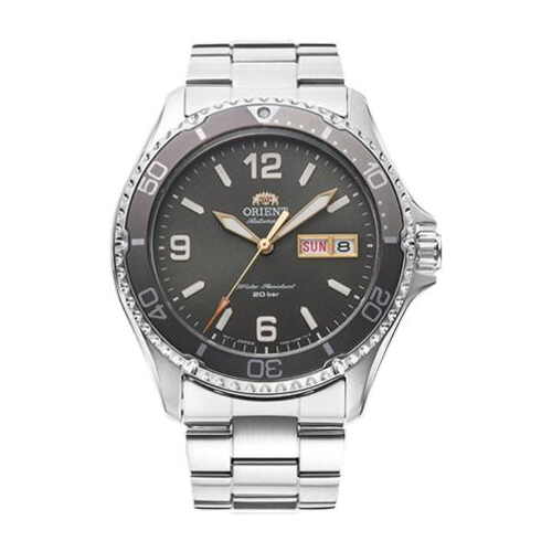 Наручные часы ORIENT Diver, черный, серебряный