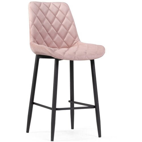 Полубарный стул Woodville Баодин К Б/К розовый / черный