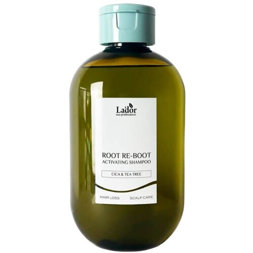 La'dor ROOT RE-BOOT ACTIVATING SHAMPOO CICA&TEA TREE Шампунь для восстановления корней волос с экстрактом центеллы азиатской и маслом чайного дерева