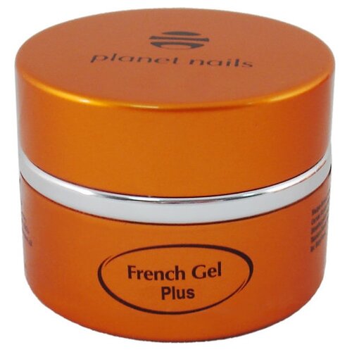 Planet nails гель French Gel моделирующий трехфазный, 15 мл, White Plus