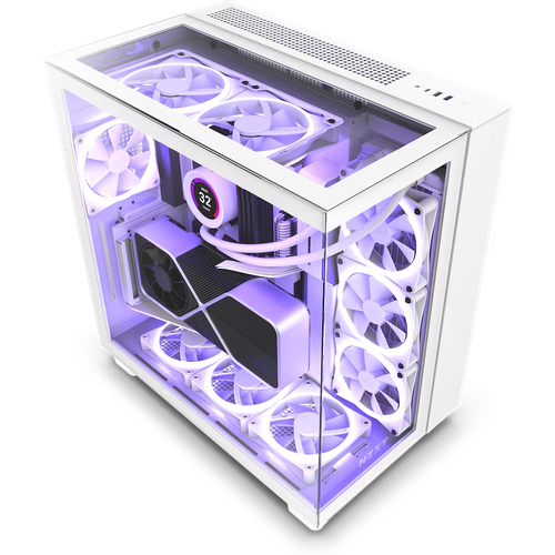 Компьютерный корпус NZXT H9 Elite Case, white