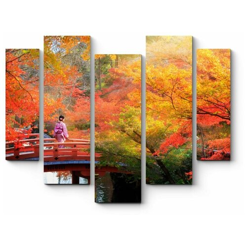 Модульная картина Сны о Японии, Киото 121x98