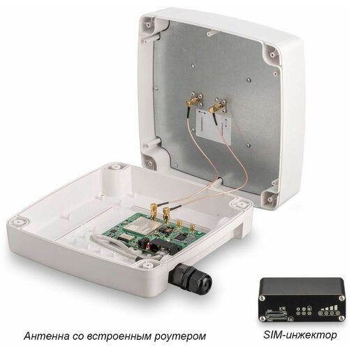 Уличный роутер с модемом LTE cat.6 и SIM-инжектором, Kroks Rt-Ubx RSIM m6