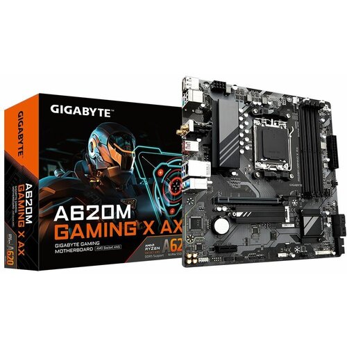 Материнская плата Gigabyte A620M GAMING X AX