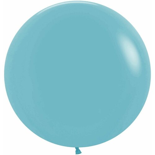 Шарики воздушные (36'/91 см) Синяя бирюза (038), пастель, 2 шт. набор шаров на праздник