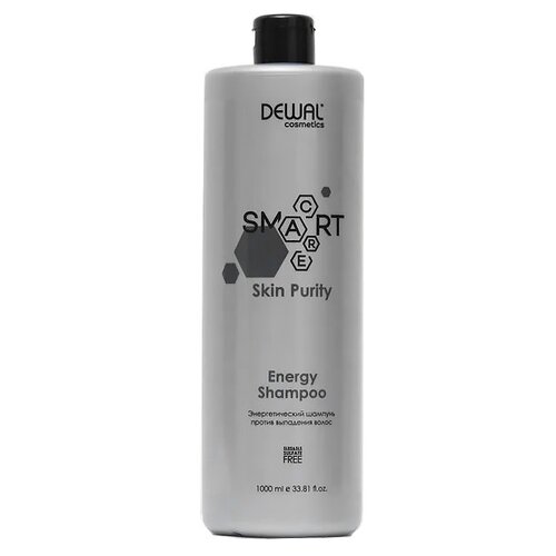 Dewal Cosmetics шампунь Smart Care Skin Purity Energy против выпадения волос, 1000 мл