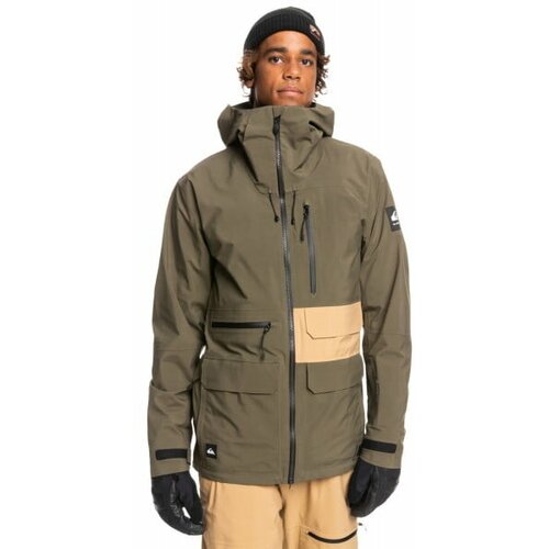 Куртка спортивная Quiksilver, размер S, коричневый