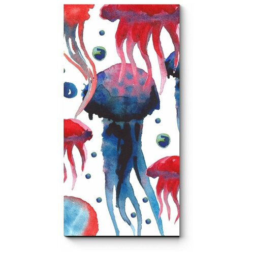 Модульная картина Краски подводного мира20x40
