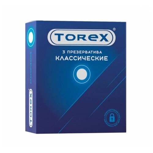 Презервативы Torex Классические, 3 шт.