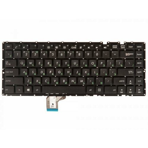 Laptop Keyboard / клавиатура для ноутбука Asus K401L A401 черная