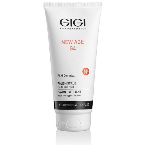 GIGI New Age G4 Polish Scrub Savon Exfoliant Мыло деликатное отшелушивающее, 200мл