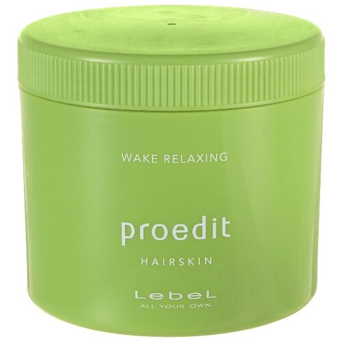 Lebel Cosmetics Hair Skin Relaxing Пробуждающий крем для волос и кожи головы Wake Relaxing, 360 мл, банка